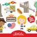 New York Clipart - I Love NY Clipart - 16030 - Etsy