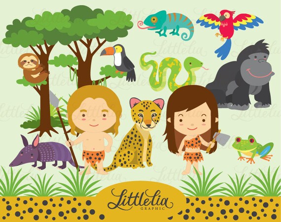 Jungle Clip Art For Kids