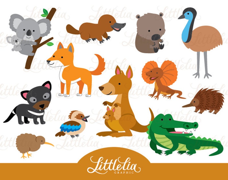 Aussie Animal - Australian Animal - 15057 - Etsy