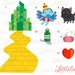 The Wonderful Wizard of OZ Clipart Set / Instant Download - Etsy