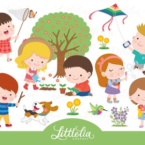 Spring Outdoor Kids - Outdoor Activity - 17004 - Etsy