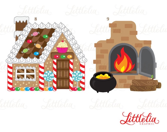 Hansel And Gretel Candy House Clip Art
