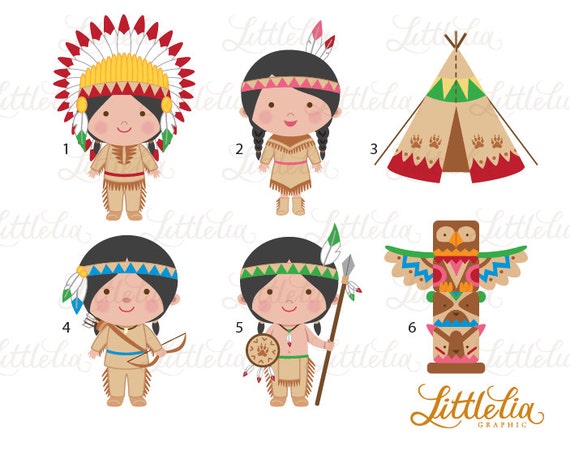 Native American Clip Art For Kids