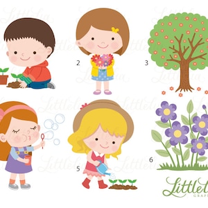 Spring Outdoor Kids - Outdoor Activity - 17004 - Etsy