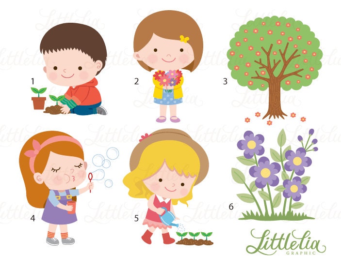 Spring Outdoor Kids - Outdoor Activity - 17004 - Etsy UK