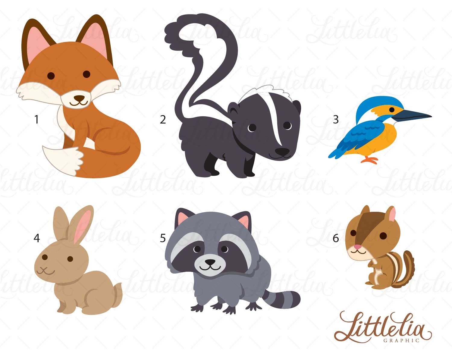 Burrowing Animals Clipart