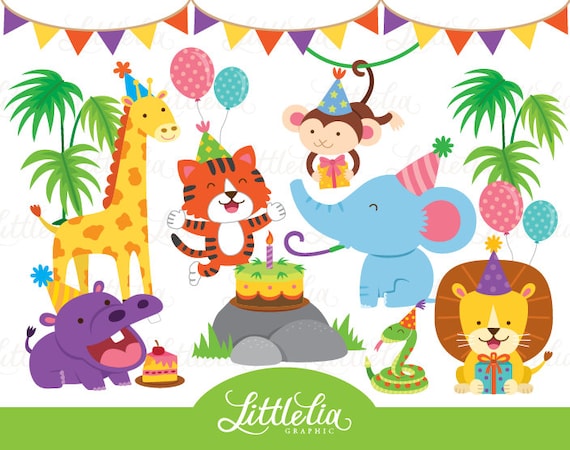 Jungle Birthday Party Animal Party 16004 | Etsy