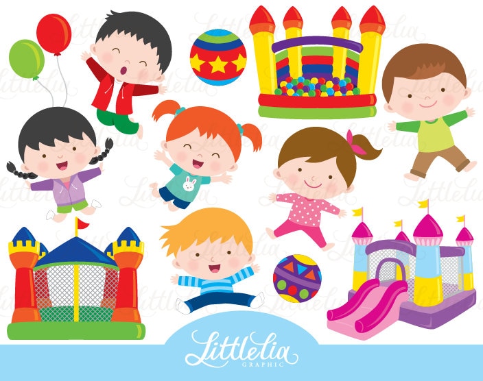 Bounce House Clip Art