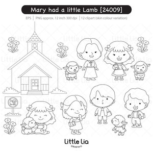 Mary Had a Little Lamb - Nursery Rhymes - 24009 (including Black and ...