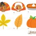Thanksgiving Head Clipart - Thanksgiving Head - 16092 - Etsy