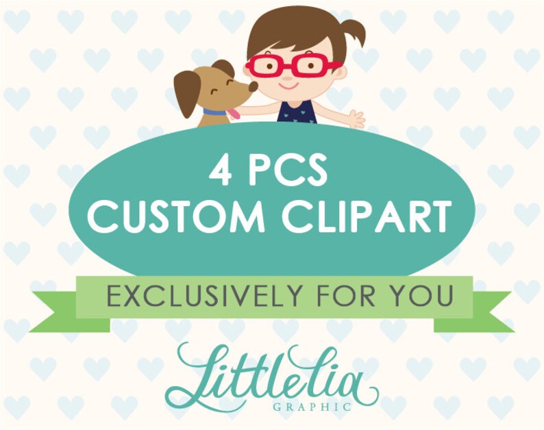Custom Clipart Exclusively for You - Etsy
