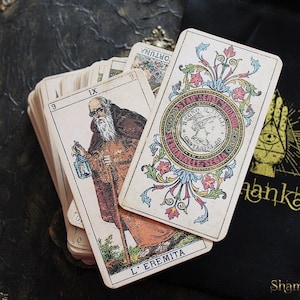Handmade Italian Tarot Cards Deck, 78 Cards - Etsy