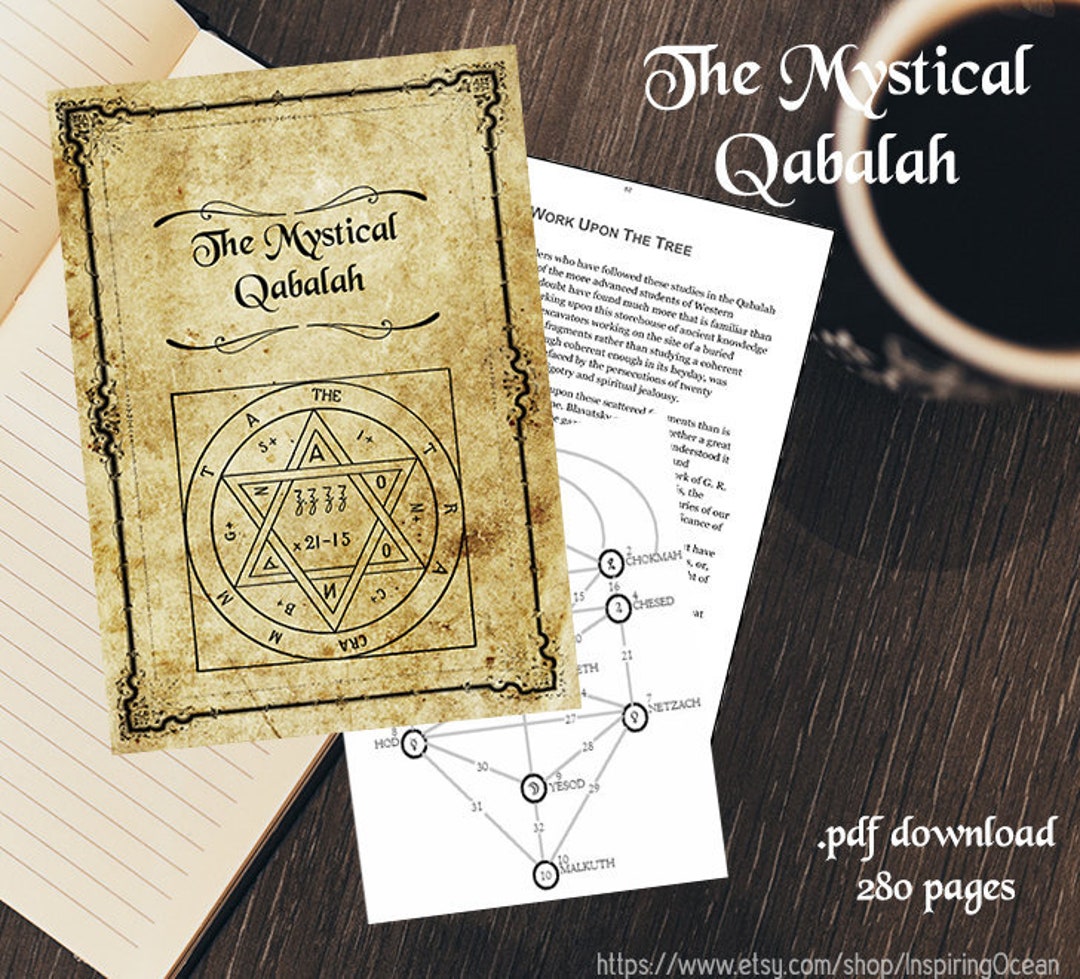 Mystical Qabalah, Pdf Digital Download Book, 280 Pages - Etsy