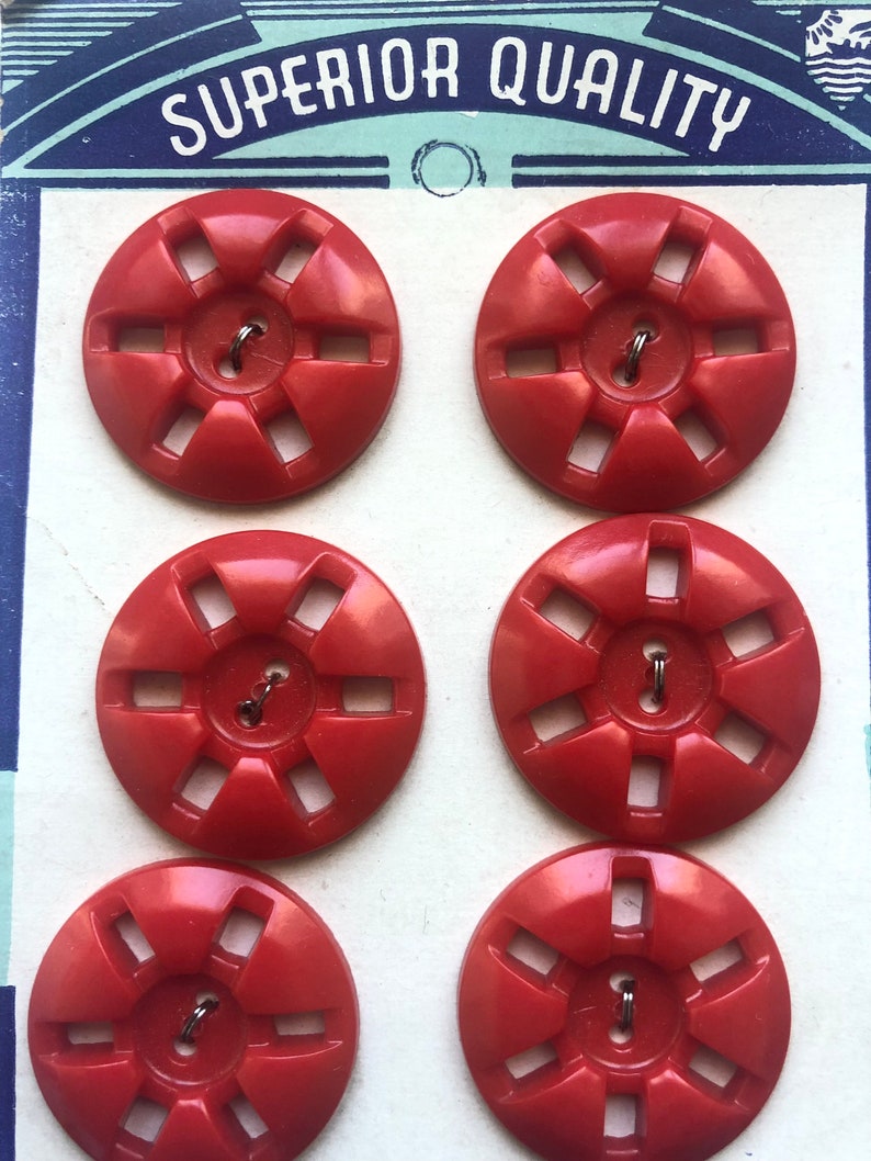 Original 1950s superior Quality Buttons - Etsy