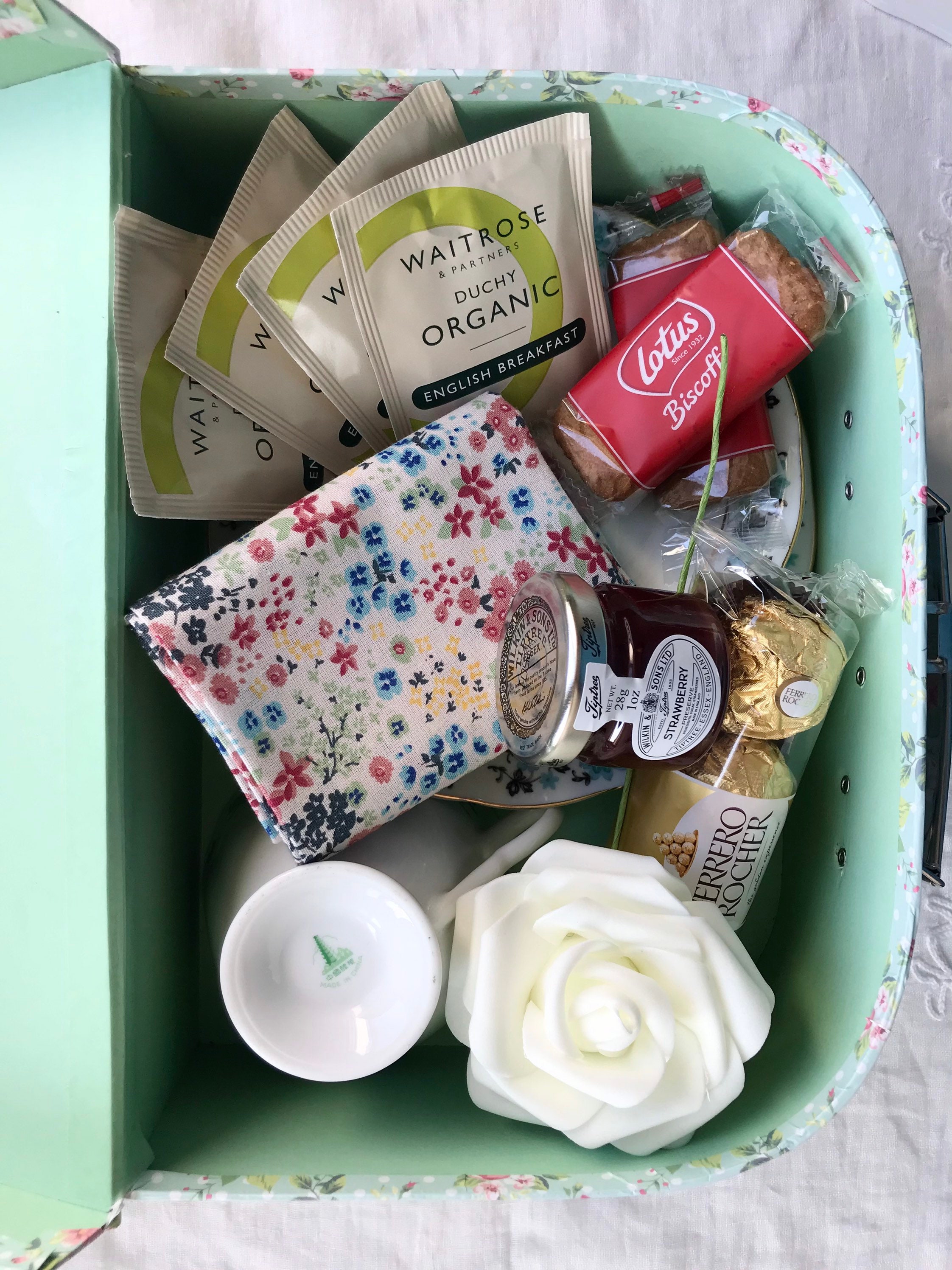 Fabfifi Vintage Afternoon Tea Gift Sets Vintage Blue & White - Etsy