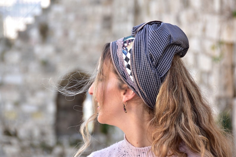 NOA Headwrap TICHEL, Hair Snood, Chemo Snood, Head Scarf, Head Covering ...