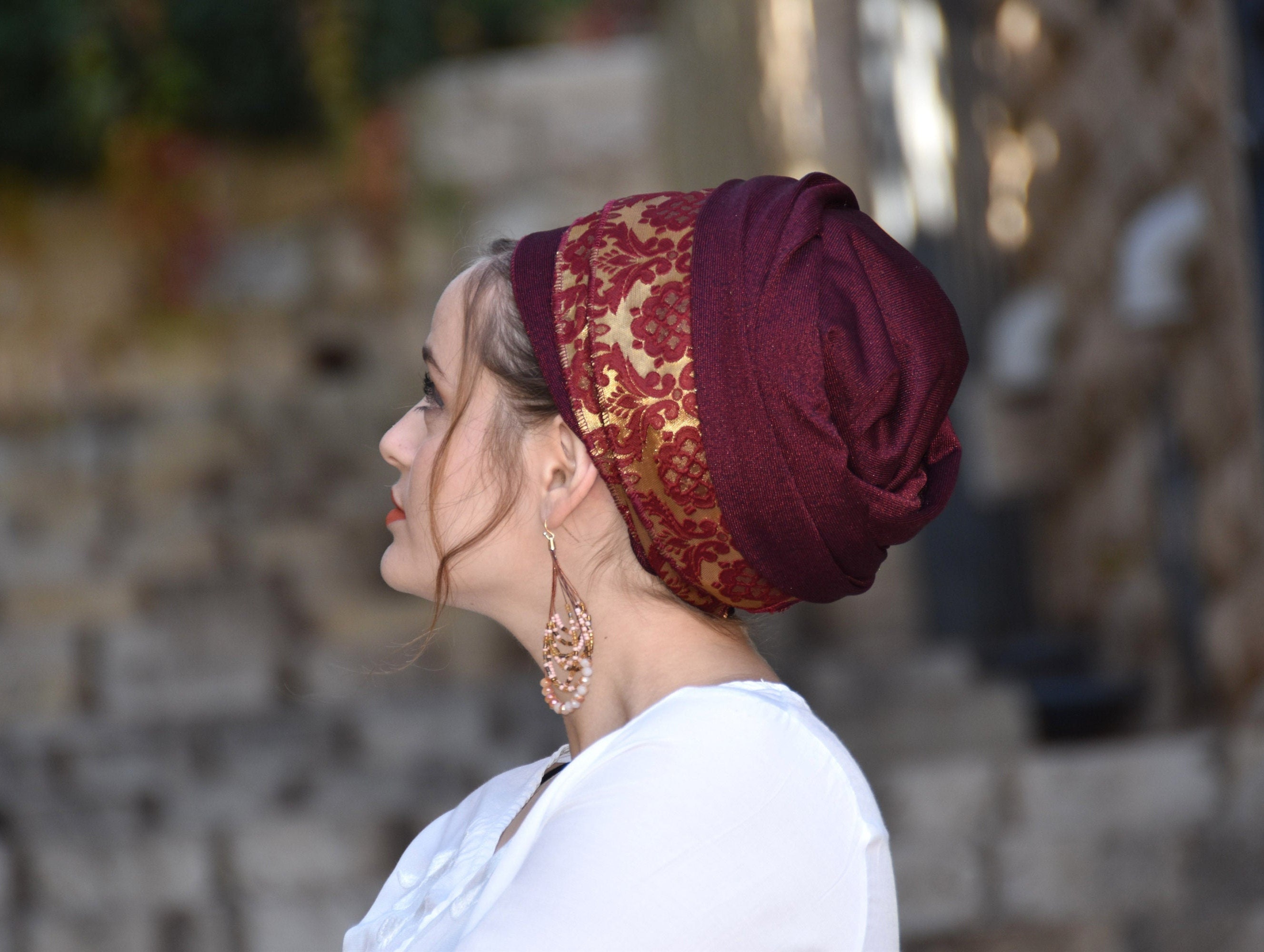 Blast Headscarf PDF Pattern How to Sew Your Tichel Pattern and - Etsy UK