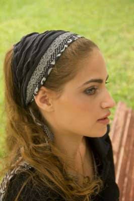 Headband Tichel PATTERN How to Sew Your Ruffle Bandana Pattern - Etsy