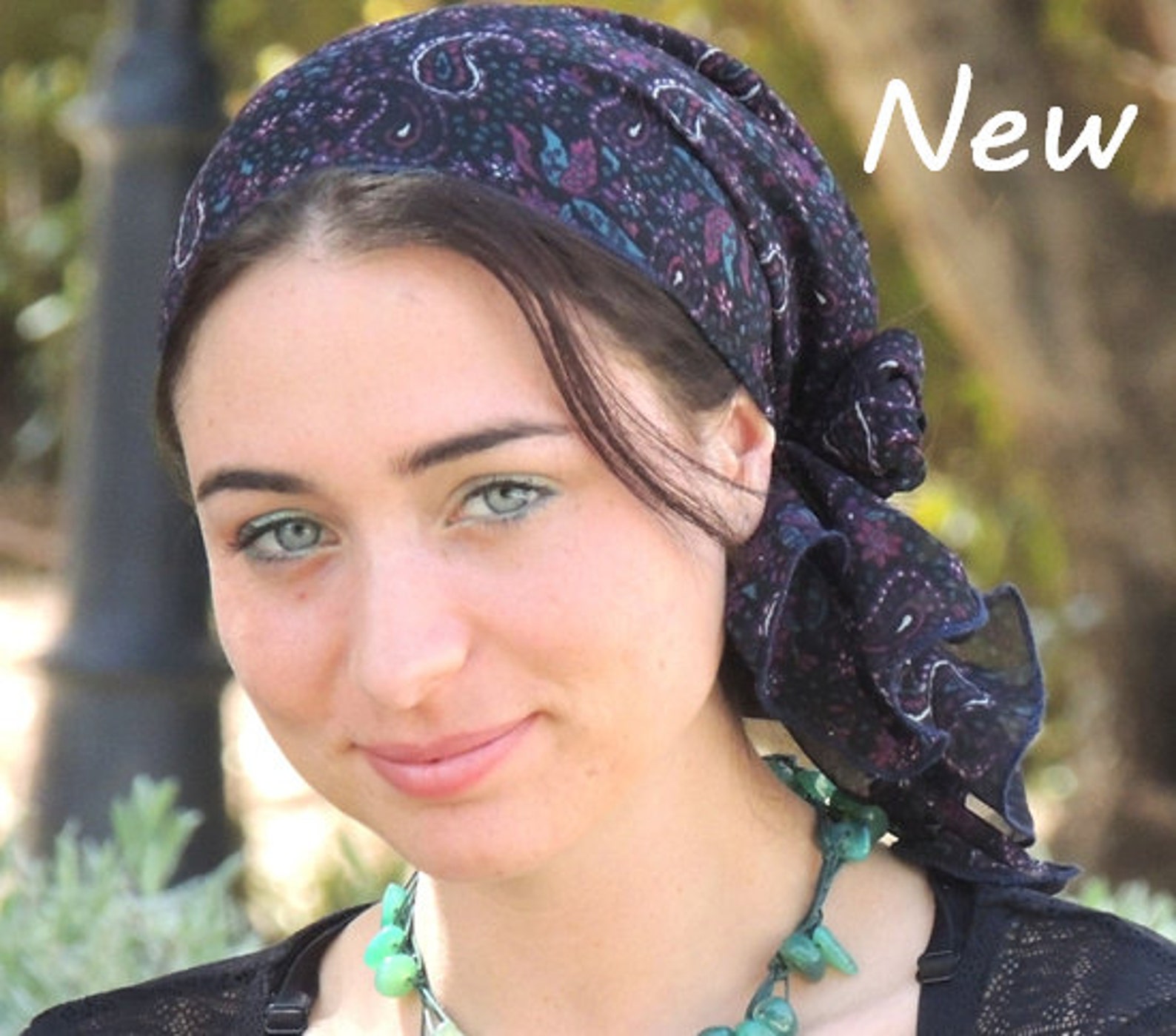 Beautiful Pocket Head Scarf Tichel ,snood, Headcovering, Head Covering ...