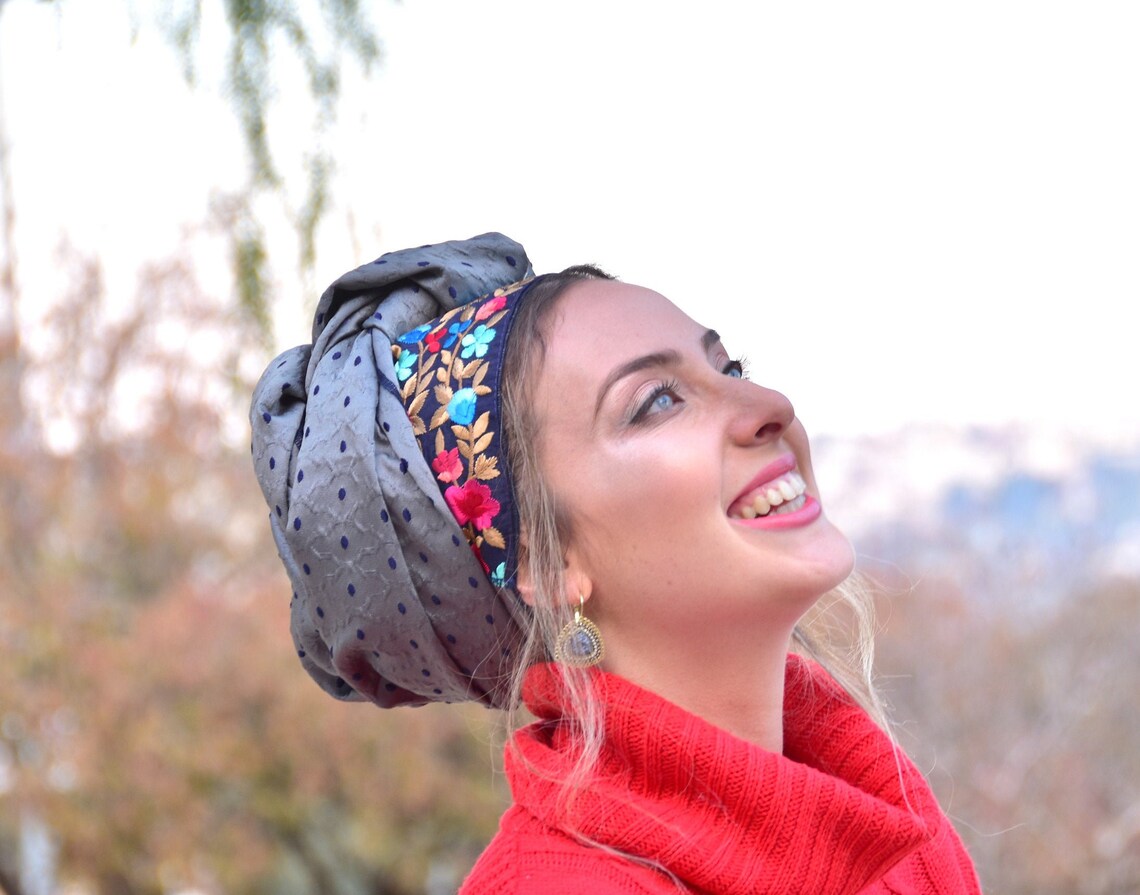 Regal Headscarf PDF Pattern How to Sew Your Tichel Pattern and | Etsy