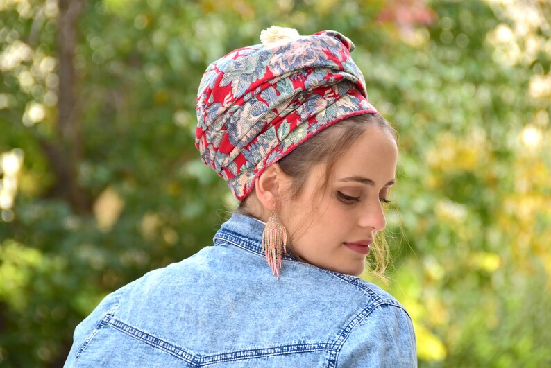 ALONA Boho Soft Headscarf TICHEL Hair Snood Head Scarf Head - Etsy