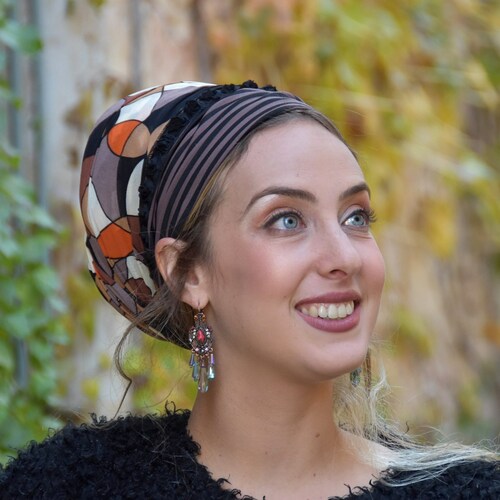 Amazing Soft Joyful Headscarf TICHEL Hair Snood Head Scarf | Etsy