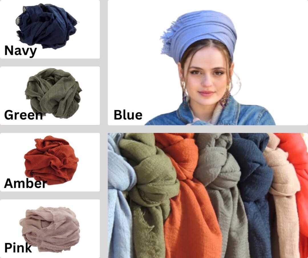 Ultra-soft Delightful Wrap Headscarf TICHEL, Hair Snood, Head Scarf ...
