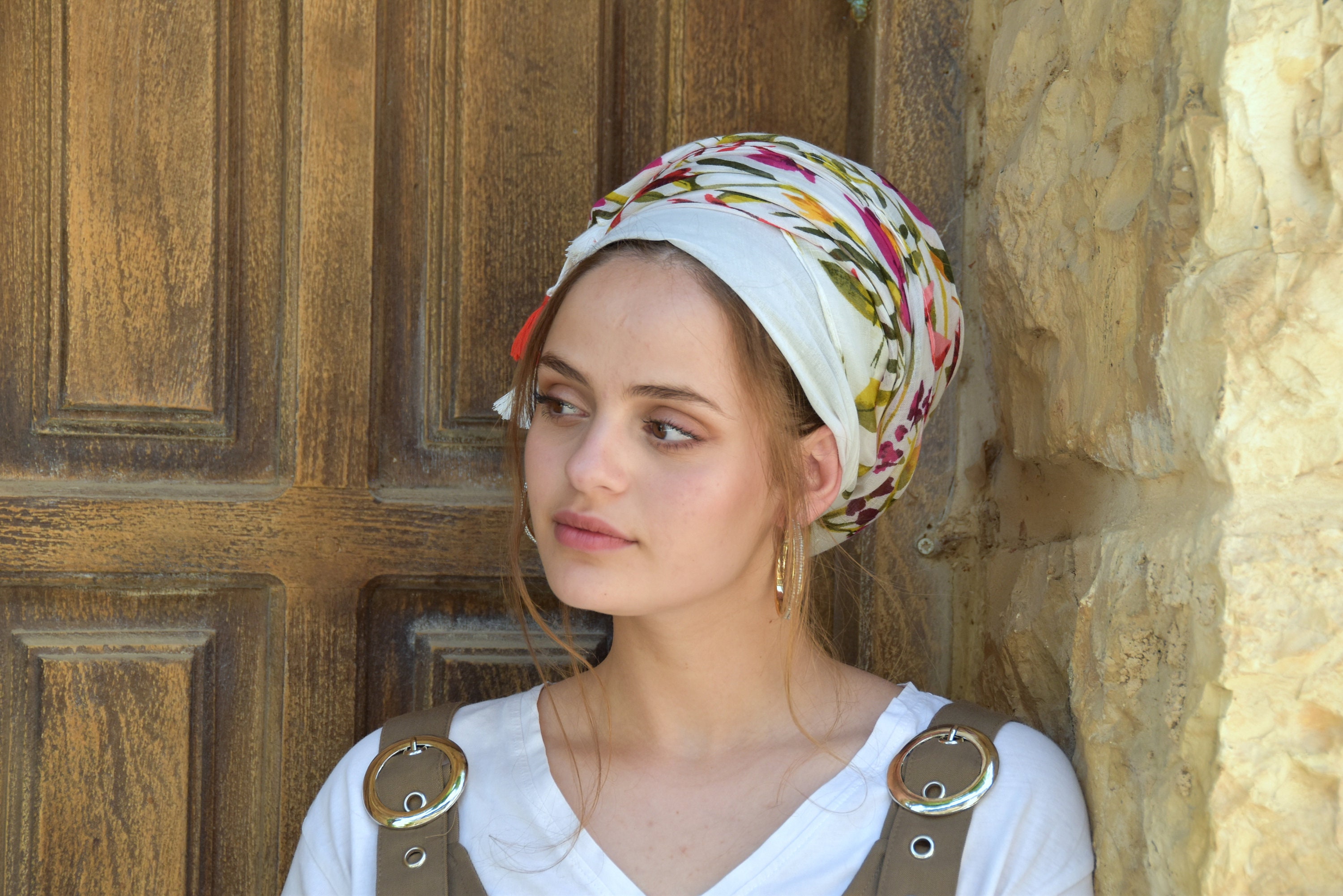 Amazing Soft Joyful Headscarf TICHEL, Hair Snood, Head Scarf, Head ...