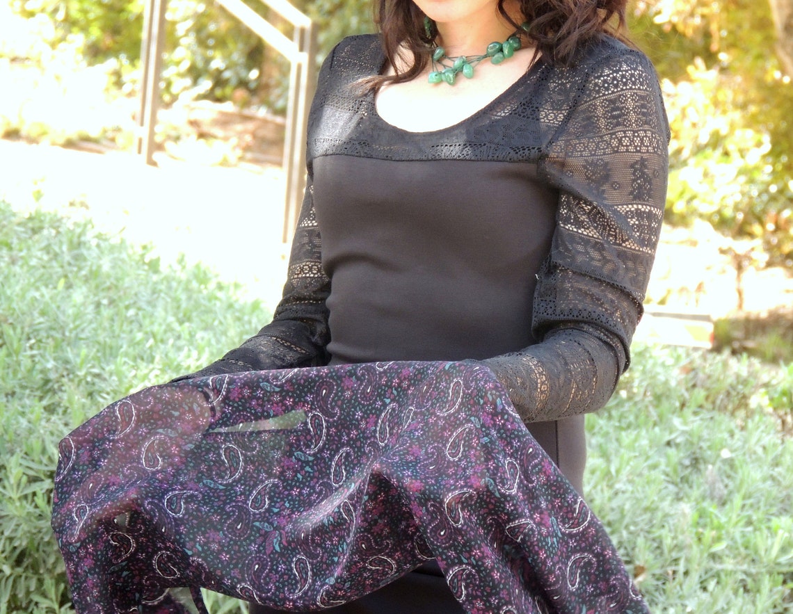 Two Sewing Patterns Pocketscarf Tichel Hair Snood Head | Etsy