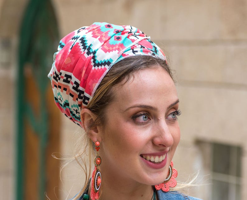 Toscana Splendid Headscarf Hair Snood Head Scarf Head | Etsy