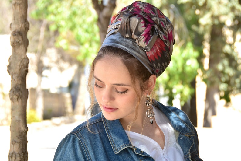 Yeela Splendor Headscarf TICHEL, Hair Snood, Head Scarf, Head Covering ...