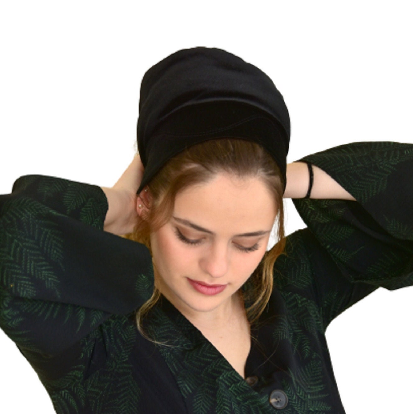 Superbobo New VOLUMIZER Boubou Bobo Under Tichel, Headscarf, Chemo ...