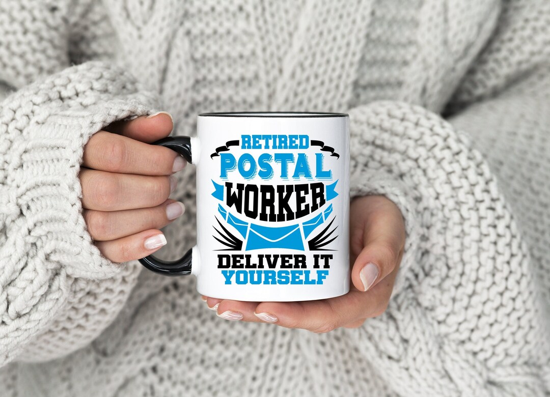 Retired Postal Worker Carrier Retirement Coffee Mug Party Gift - Etsy