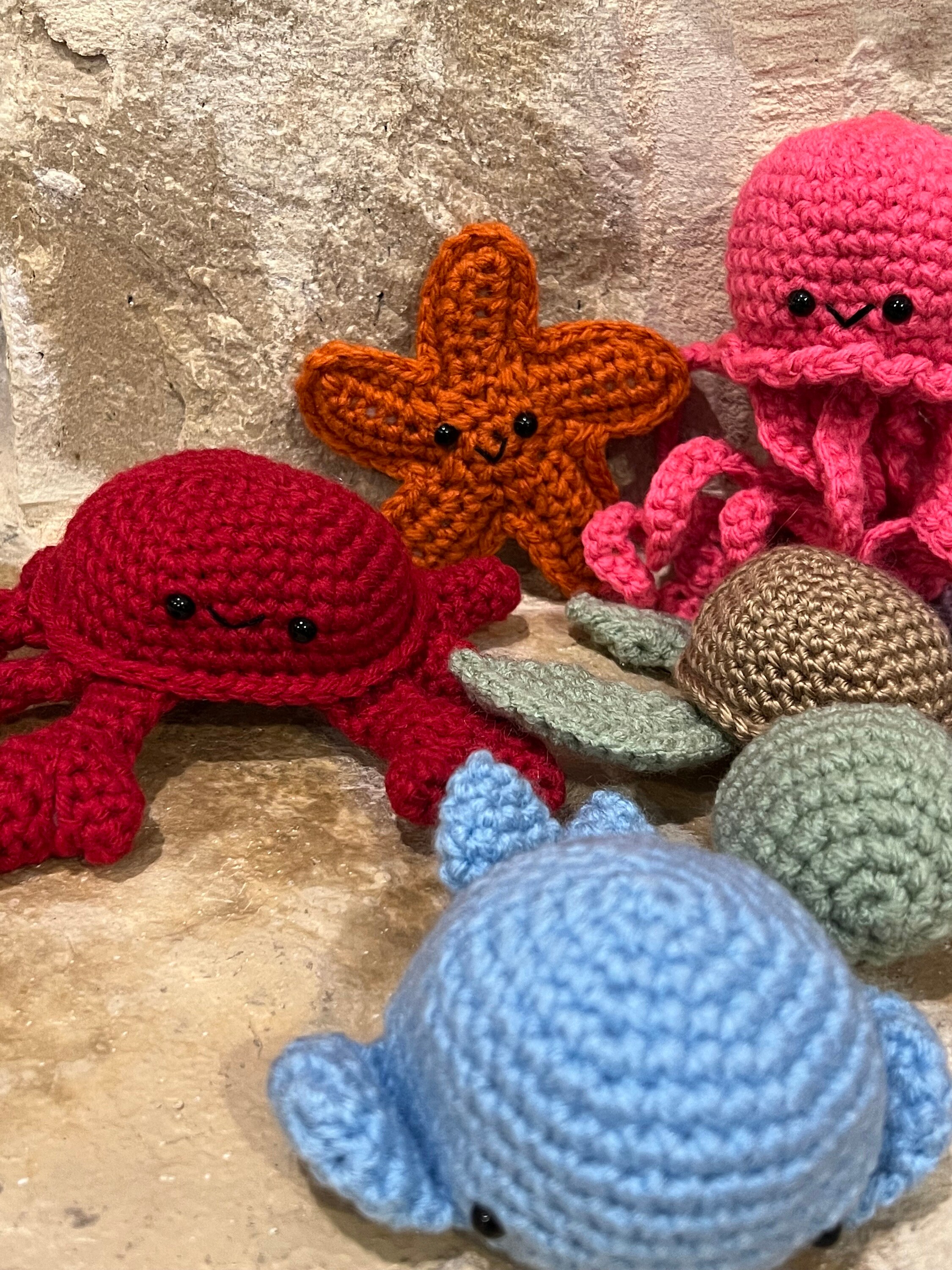 Sea Creature Collection // Crochet Toys // Amigurumi // - Etsy