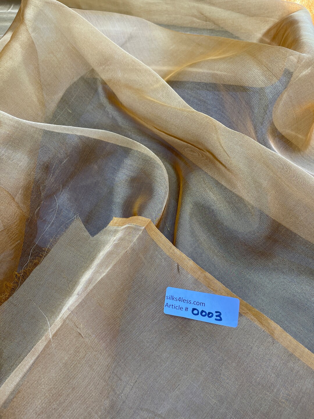 Fabulous Quality Silk Metallic Organza Plain or Tissue Silk Plain ...