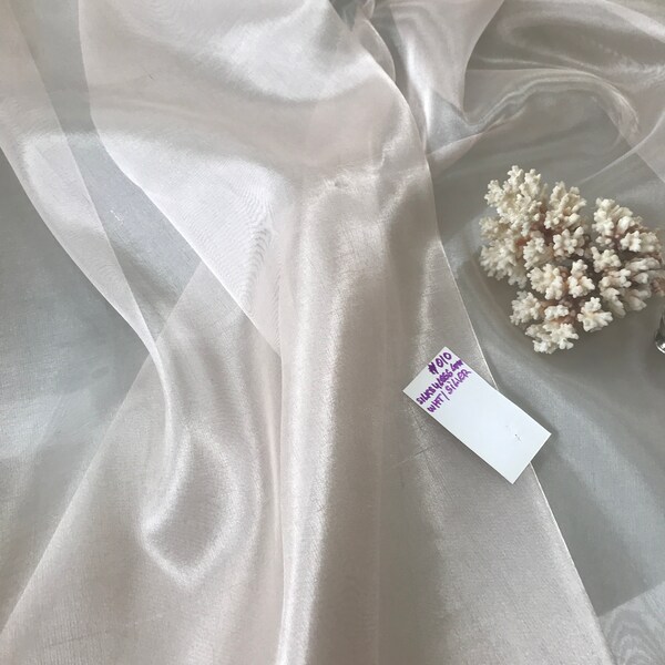 Silver Tissue Saree - Etsy