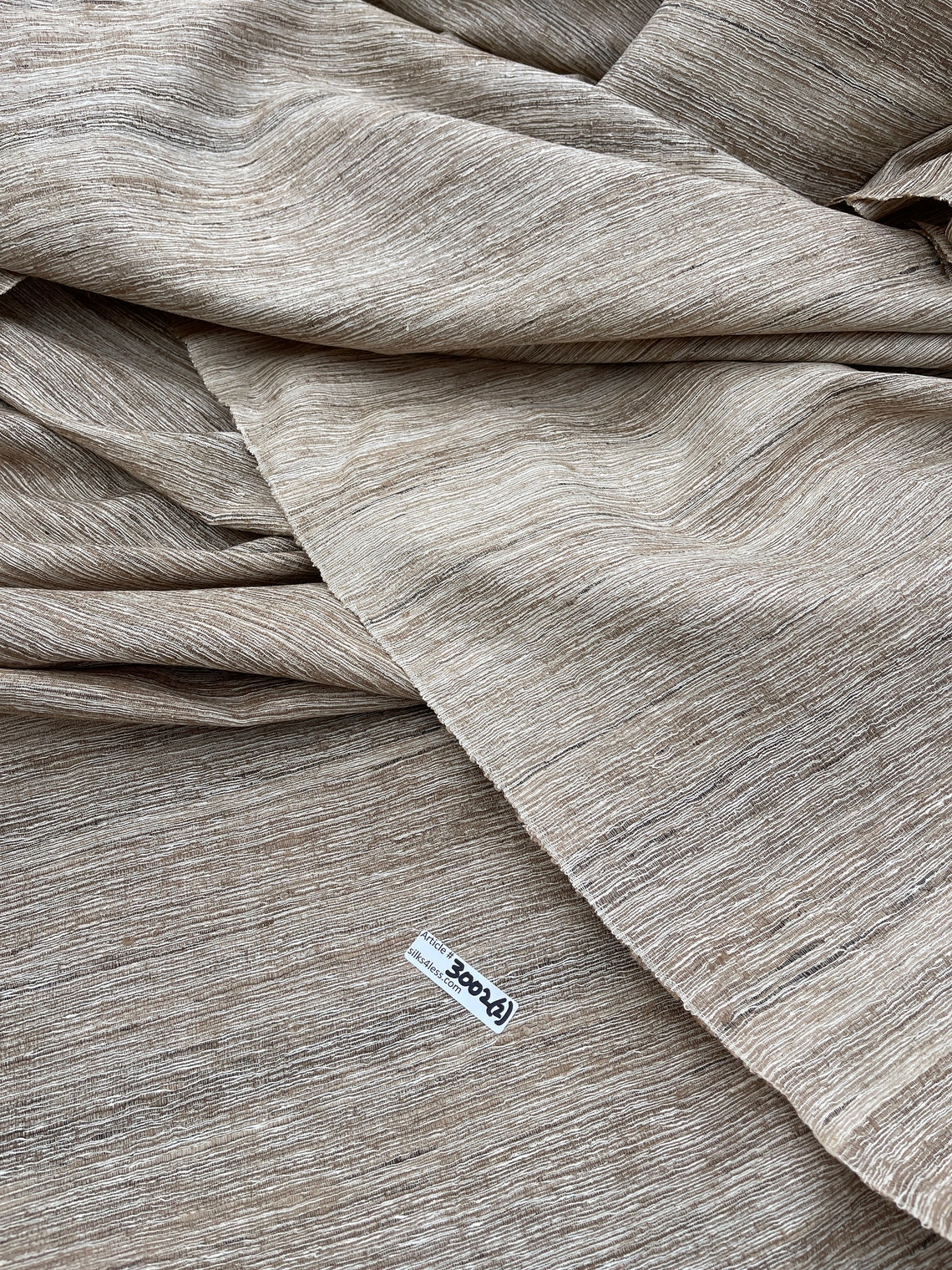 Fabulous Heavy Quality Raw Silk Tussah - NATURAL!!! - Etsy