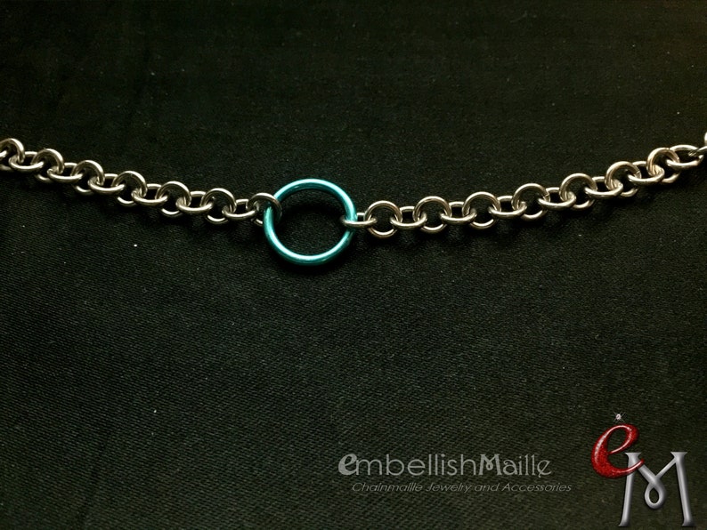 Discreet Steel Collar Submissive Collar. BDSM Day Collar | Etsy