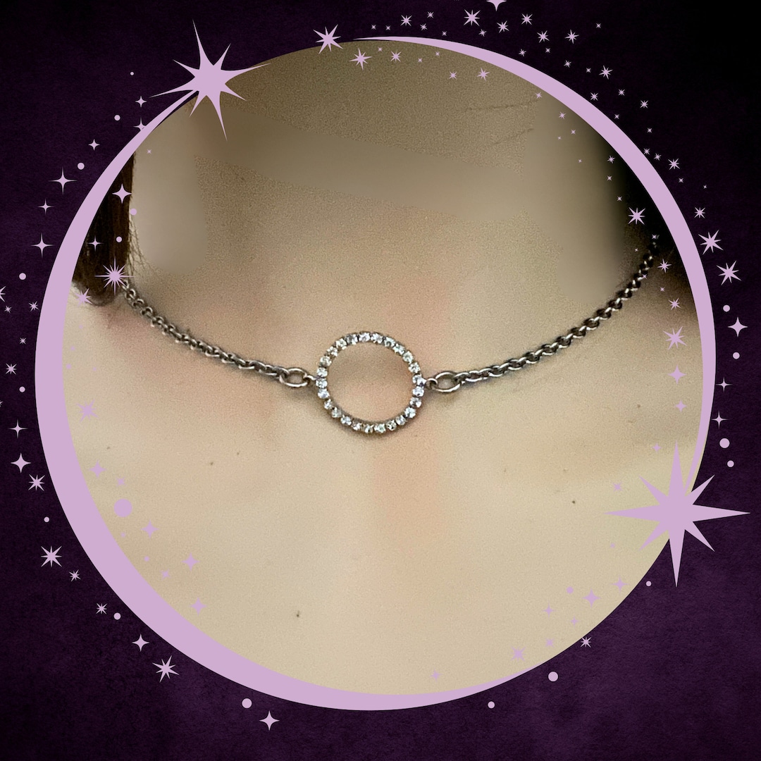 Dainty BDSM Discreet Submissive Day Collar, Slave O Ring Subtle BDSM ...