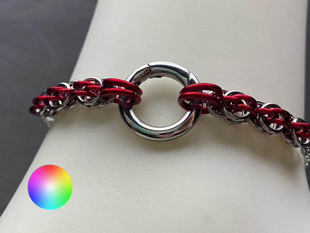 Discreet Steel Sub Collar, 24/7 Steel Ddlg Collar, Steel Submissive ...