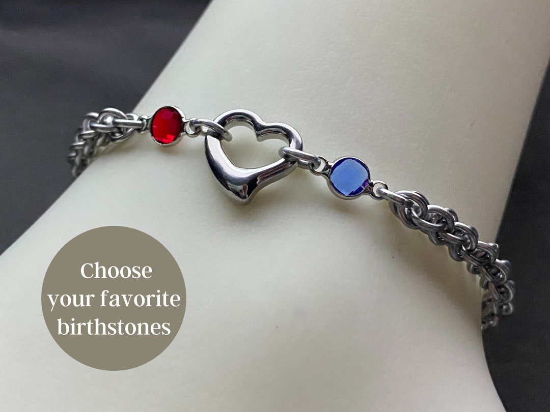 Discreet Poly Sister Subs Bracelet, Poly Birthstone Bracelet, BDSM ...