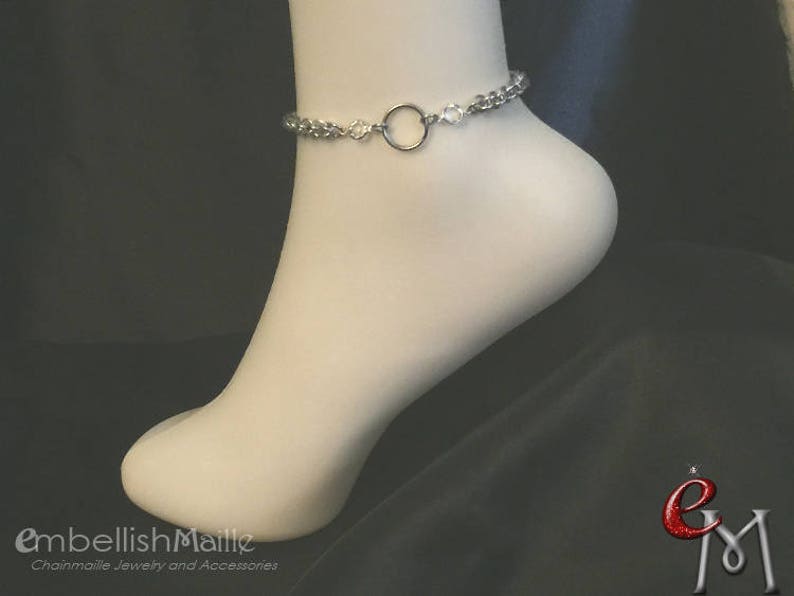 Discreet Dominant anklet Owner anklet Key Holder bracelet | Etsy