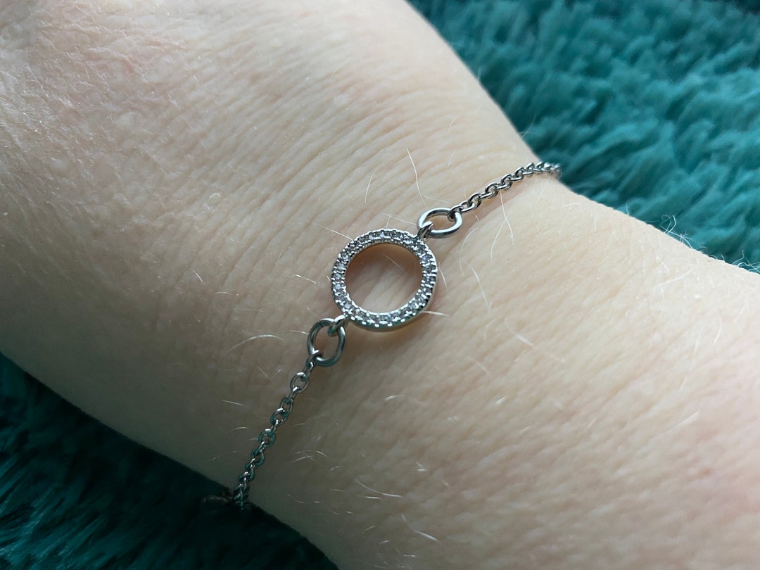 Dainty Submissive Bracelet or Anklet by Embellishmaille • BDSM O Ring ...