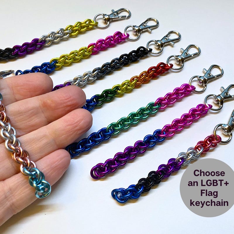 Lgbt Keychain - Etsy