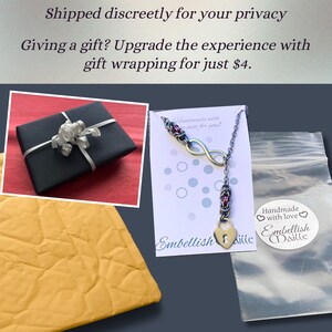 BDSM Submissive Day Collar With Infinity and Heart Padlock | Subtle ...