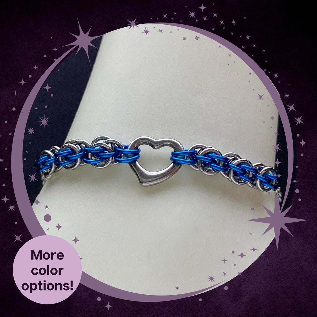 BDSM Discreet Submissive Bracelet or Anklet, 24/7 Fetish Jewelry ...