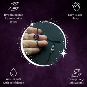 Discreet BDSM O Ring Submissive Day Collar | Subtle BDSM Sub Collars ...