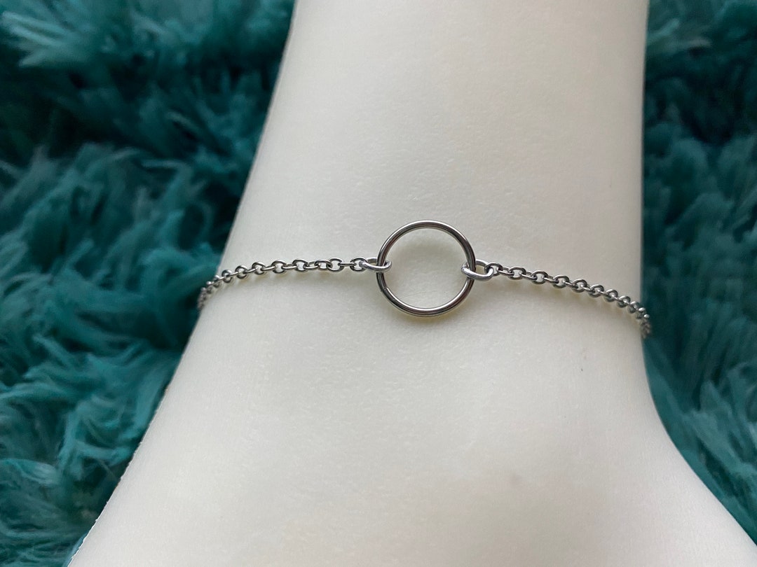 Submissive Bracelet or Anklet With Locking Options by Embellishmaille • Locking BDSM Jewelry ...