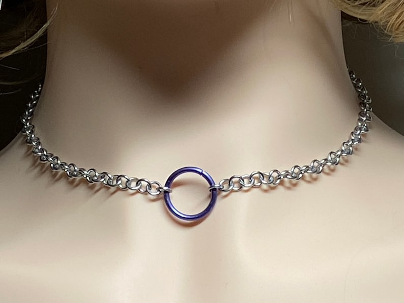 Discreet Steel Collar Submissive Collar. BDSM Day Collar | Etsy