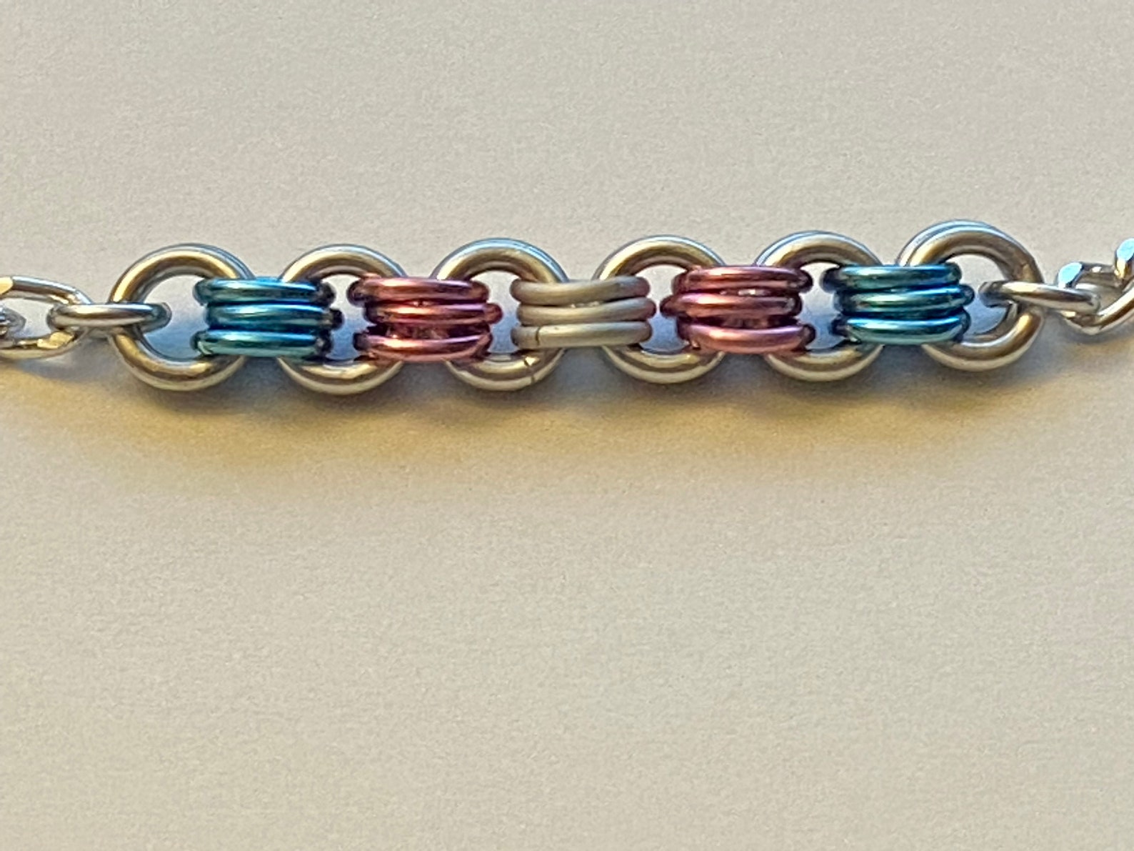 Transgender Flag Bracelet Subtle Trans Jewelry Transgender - Etsy